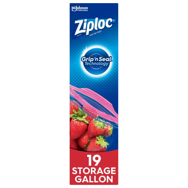 Ziploc Grip n' Seal Gallon Bags – Terminal B Mart