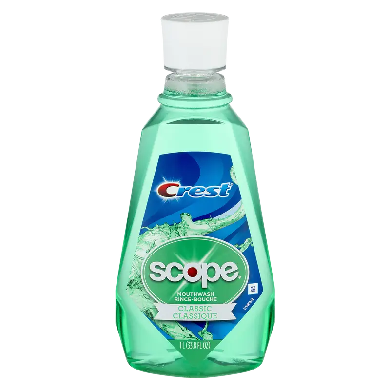 Crest Scope Mouthwash - Fresh Mint – Terminal B Mart